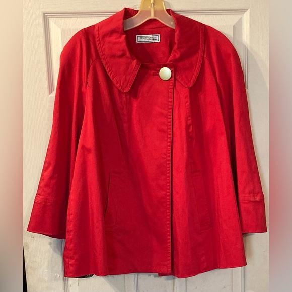 Jackets & Coats | Simonton Says Swing Jacket Cropped Bell Sleeves 2 ...